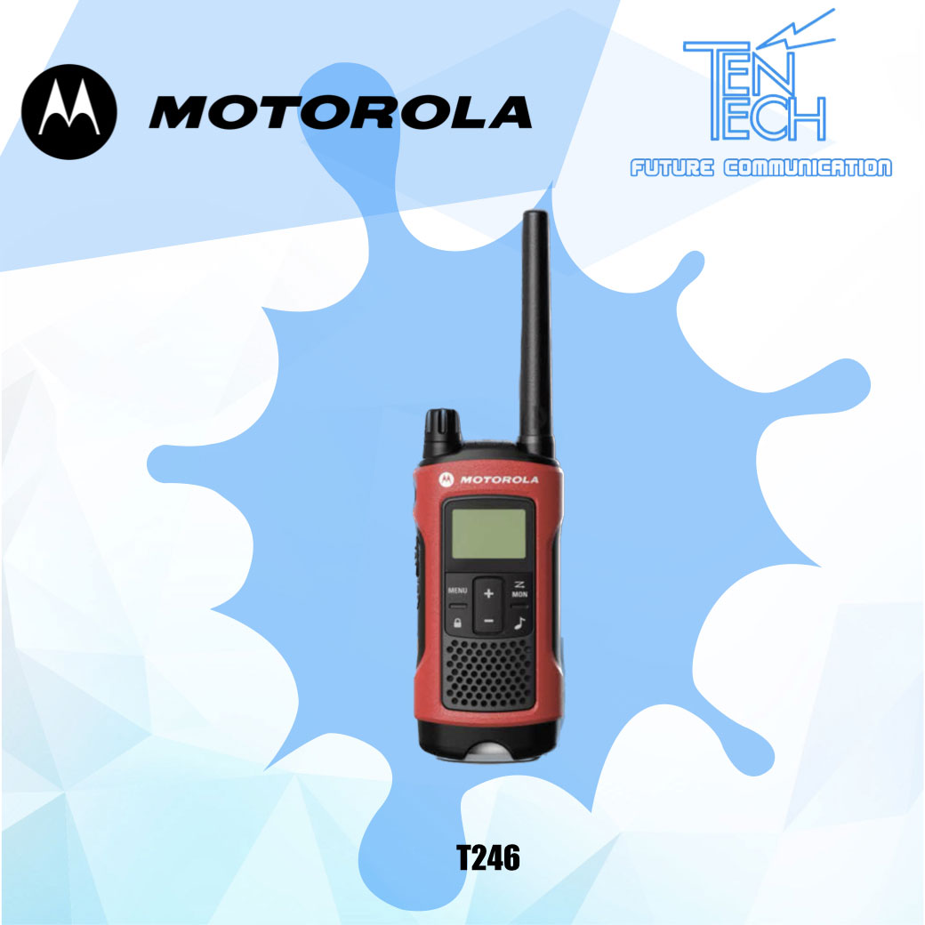 วิทยุสื่อสาร MOTOROLA รุ่น T246 | วิทยุสื่อสาร บริษัท เท็นเท็ค คอมมูนิ ...