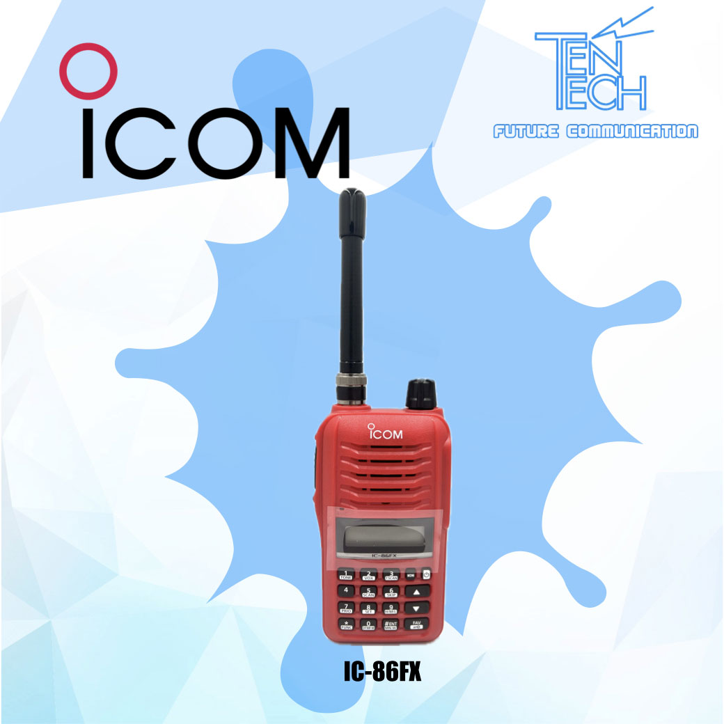 วิทยุสื่อสาร ICOM รุ่น IC-86FX PLUS | วิทยุสื่อสาร บริษัท เท็นเท็ค คอม ...
