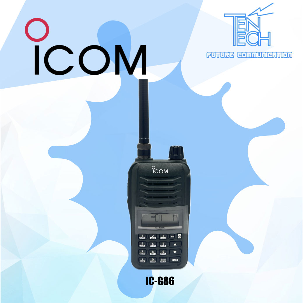 วิทยุสื่อสาร ICOM รุ่น IC-G86 | วิทยุสื่อสาร บริษัท เท็นเท็ค คอมมูนิเค ...